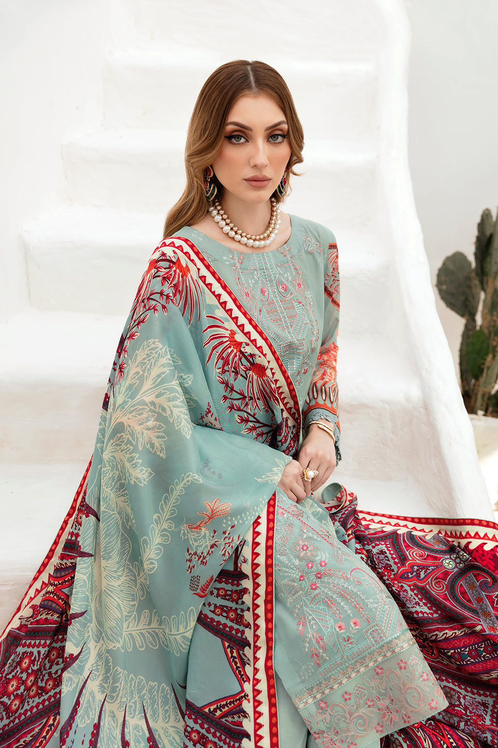 Ramsha Ghazal Lawn Collection – G-209 – YourLibaas