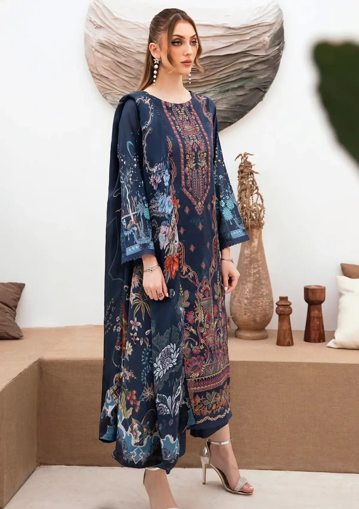 Ramsha Ghazal Lawn Collection – G-207 – YourLibaas