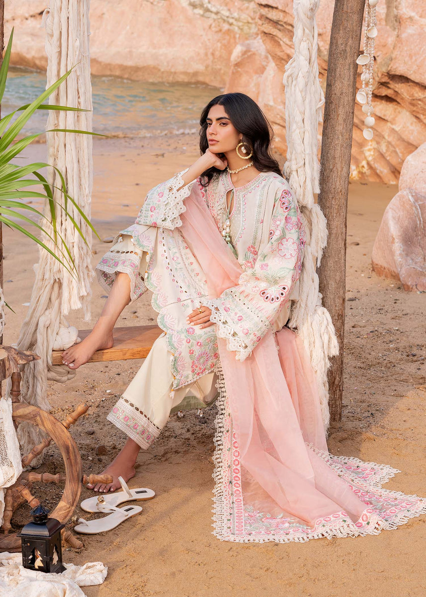 Sadaf Fawad Khan Siraa Luxury Lawn Collection – Calah (B) – YourLibaas