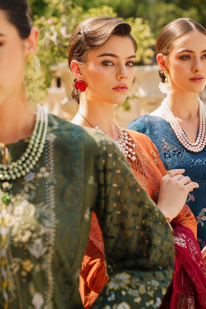 Baroque Swiss Lawn Collection – SL12-D08 – YourLibaas