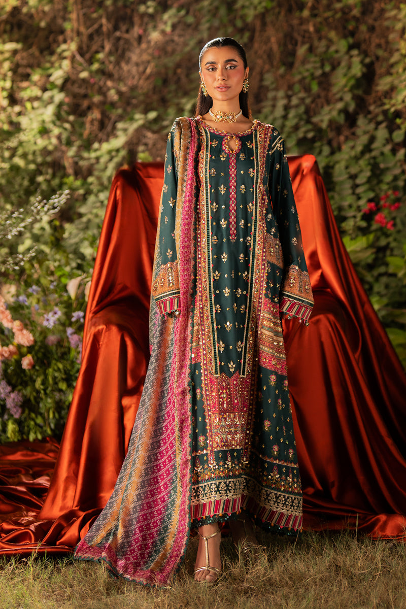 Qalamkar Luxe Silk Formals – UA-02 NINA – YourLibaas