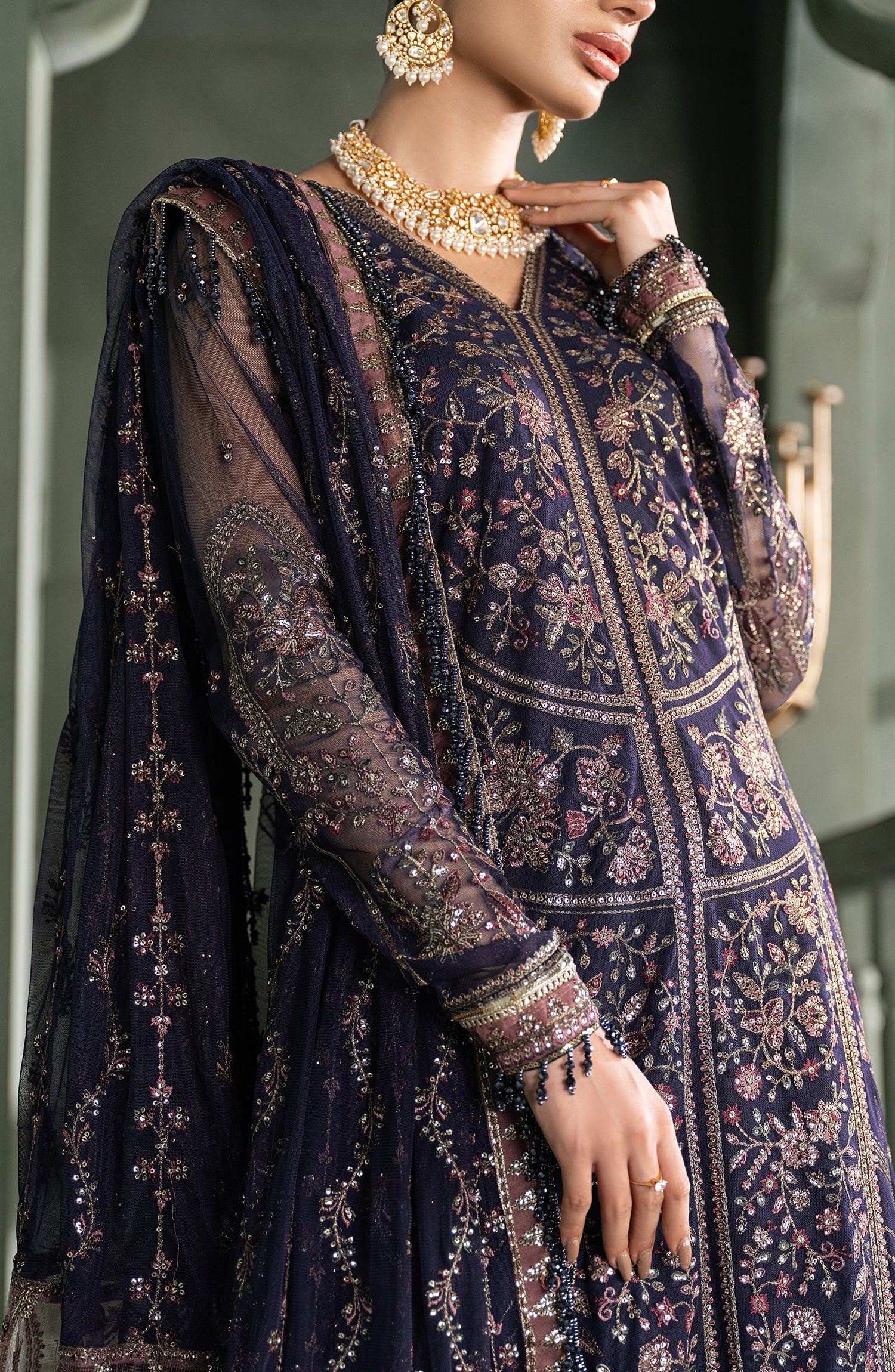 Zarif Heritage Luxury Formals – ZHF 08 SIRENE – YourLibaas