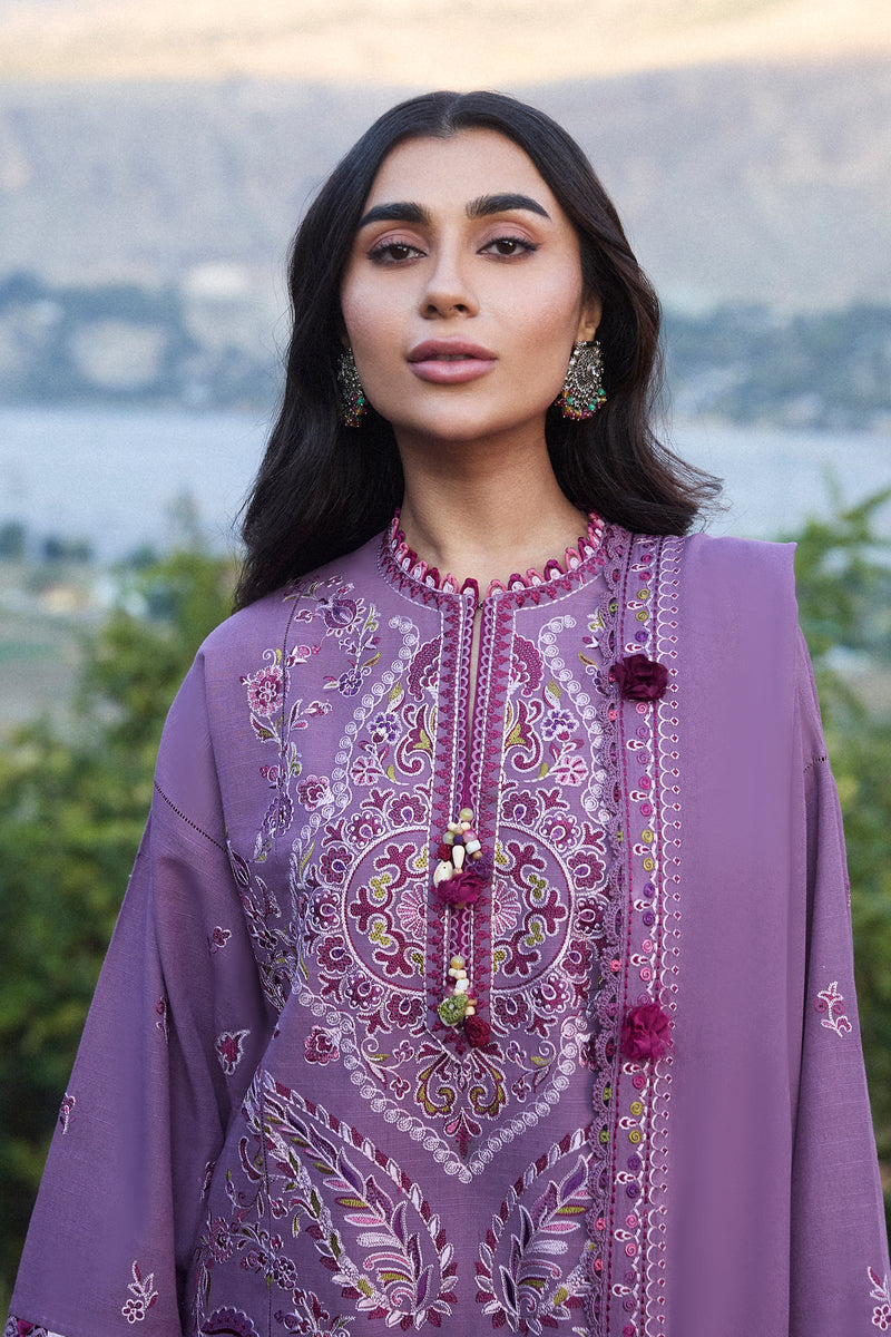 Zaha Luxury Winter Purple Pakistani Suit – GULRANG (ZW24-13) – YourLibaas