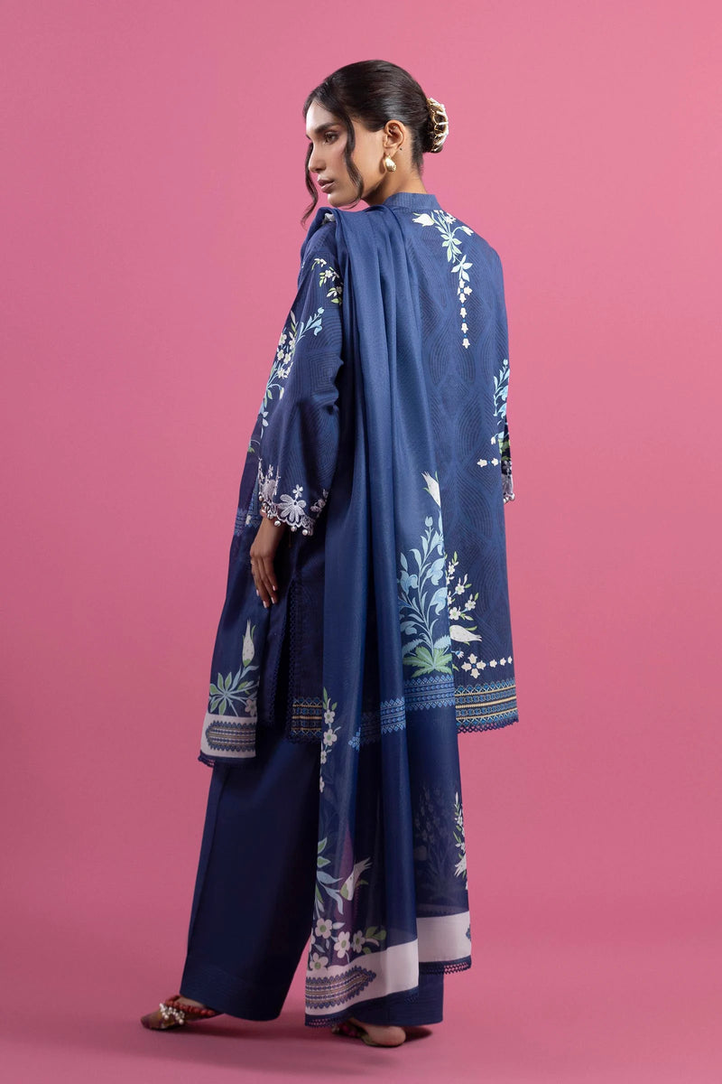 Sana Safinaz Mahay Vol-3 – 3 Pc Lawn Suit H253-002B-3AS – YourLibaas