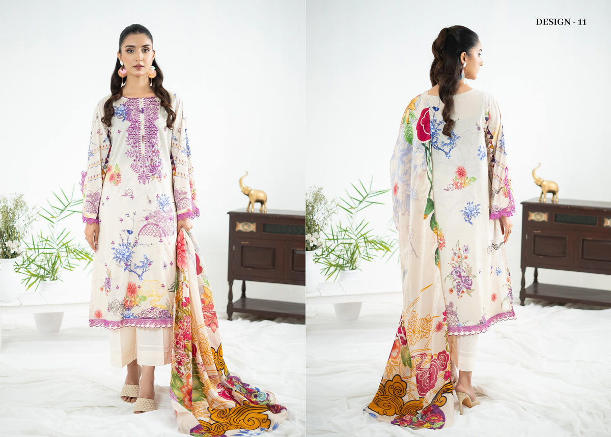 Lalam by Binaas Spring/Summer Lawn Collection – D-11 – YourLibaas
