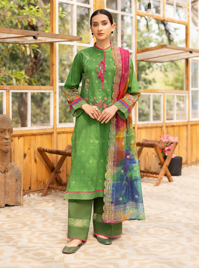 Mishaal by Guljee Spring/Summer Lawn Collection – D-10 – YourLibaas