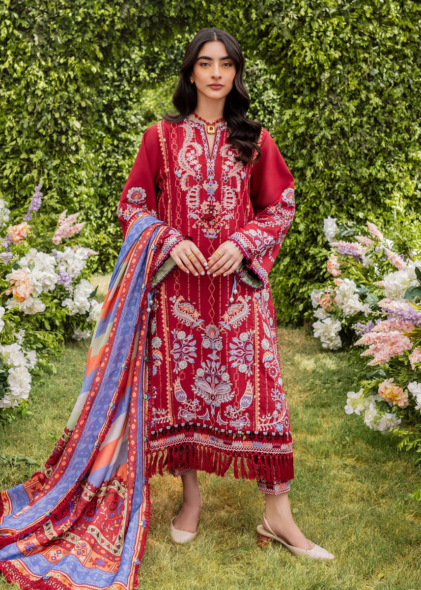 Sadaf Fawad Khan Siraa Festive Lawn – Suzani (B) – YourLibaas