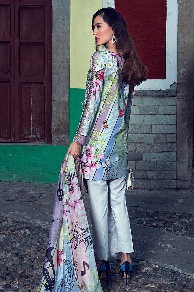 Mushq Luxury Lawn Collection 2019 – Muscari – YourLibaas