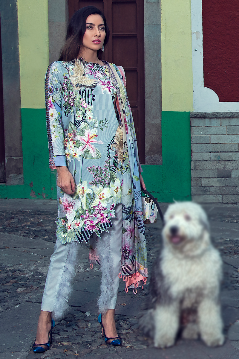 Mushq Luxury Lawn Collection 2019 – Muscari – YourLibaas