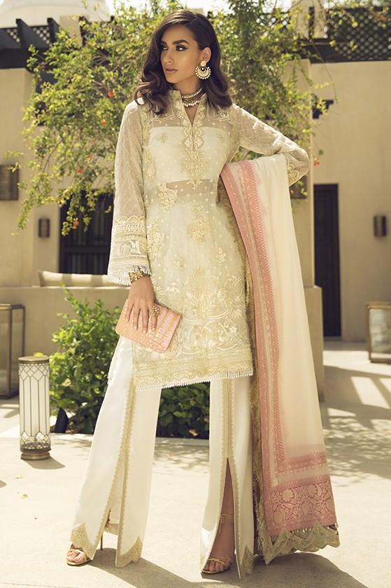Faraz Manan Signature Organza & Silk Collection 2019 – FML-01 – YourLibaas