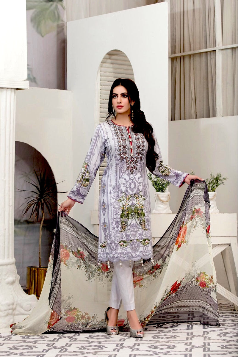 Amna Sohail by Tawakkal Fabrics – Summer Medley Lawn Collection – D 14 ...