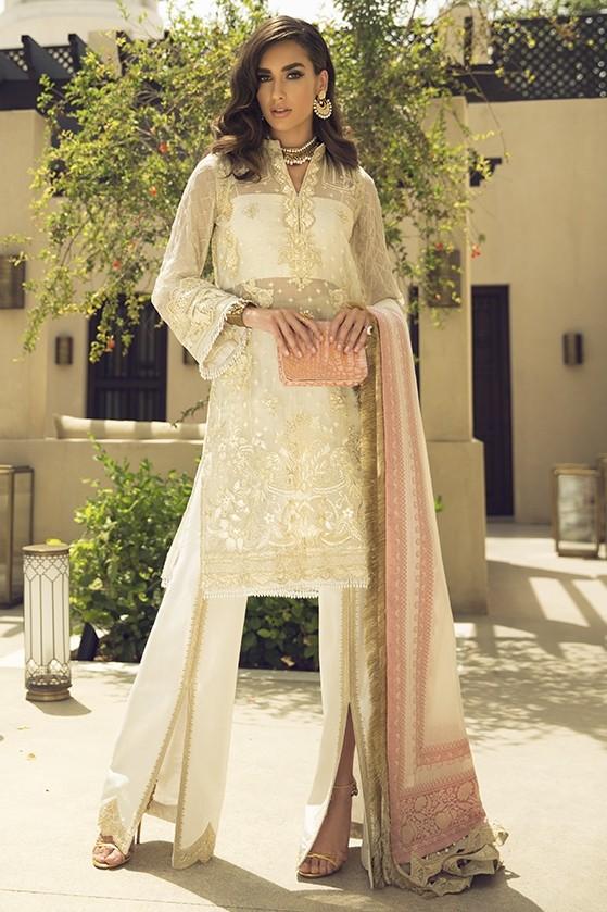Faraz Manan Signature Organza & Silk Collection 2019 – FML-01 – YourLibaas