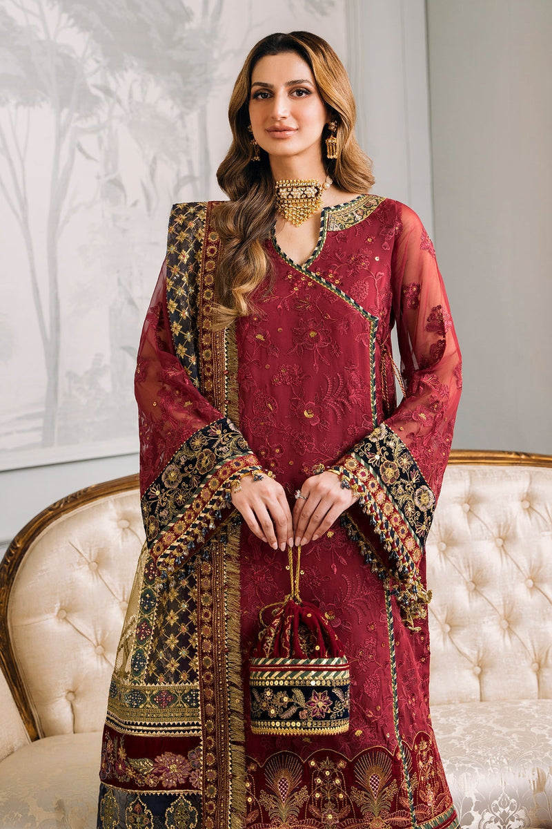 Baroque Chantelle Embroidered Luxury Formals – CH12-07 – YourLibaas