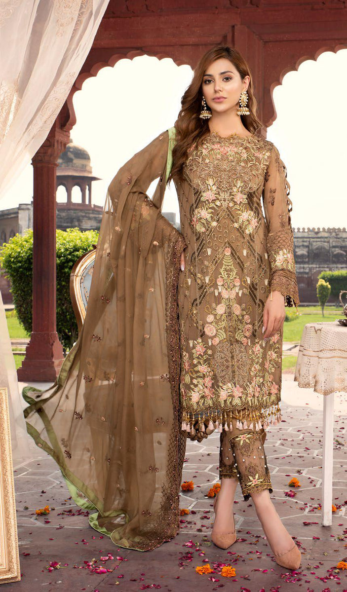 Maryam's Premium Luxury Embroidered Collection Vol-4 2019 – MP-146 ...