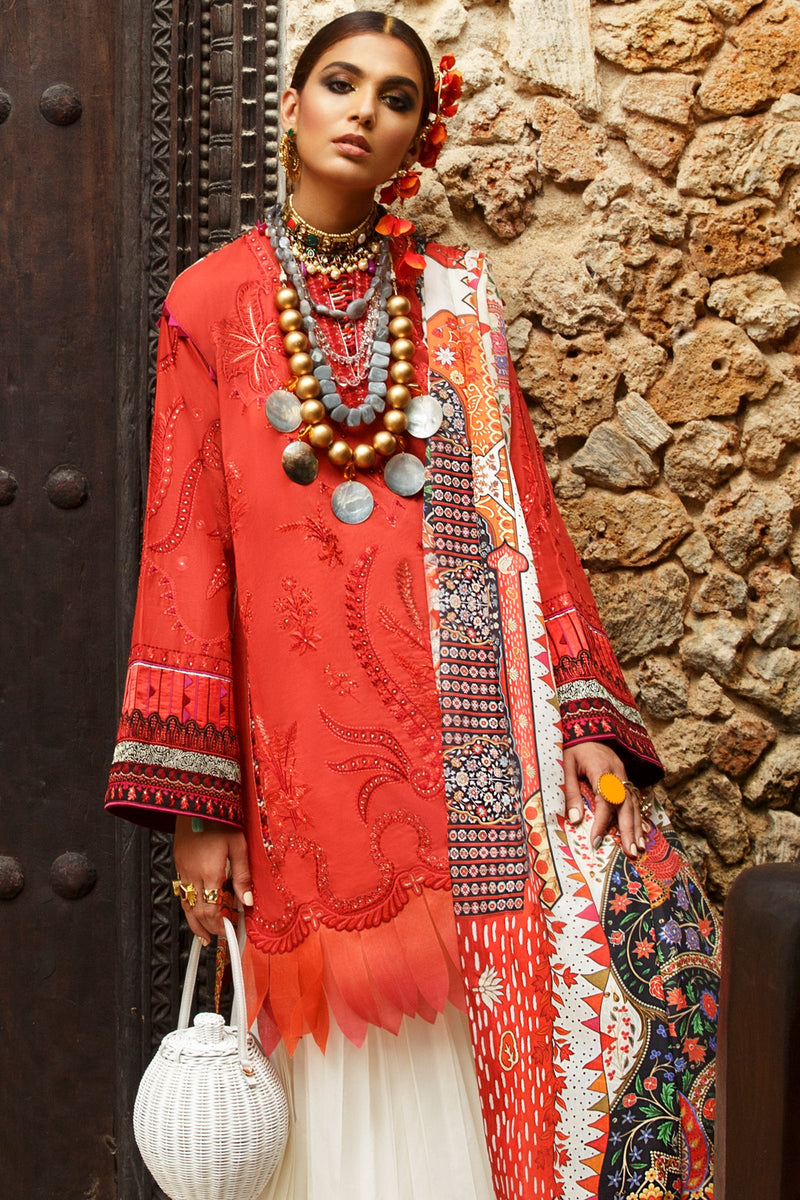 Élan Luxury Lawn Collection 2020 – EL-07 A (ZURI) – YourLibaas