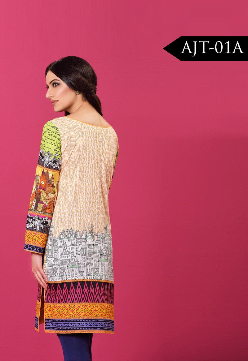 Asim Jofa Pakistani Lawn Tunics Collection - AJT-1A – YourLibaas