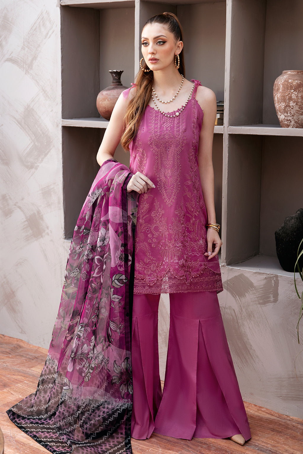 Ramsha Ghazal Luxury Lawn Collection 2024 – L-909 – YourLibaas