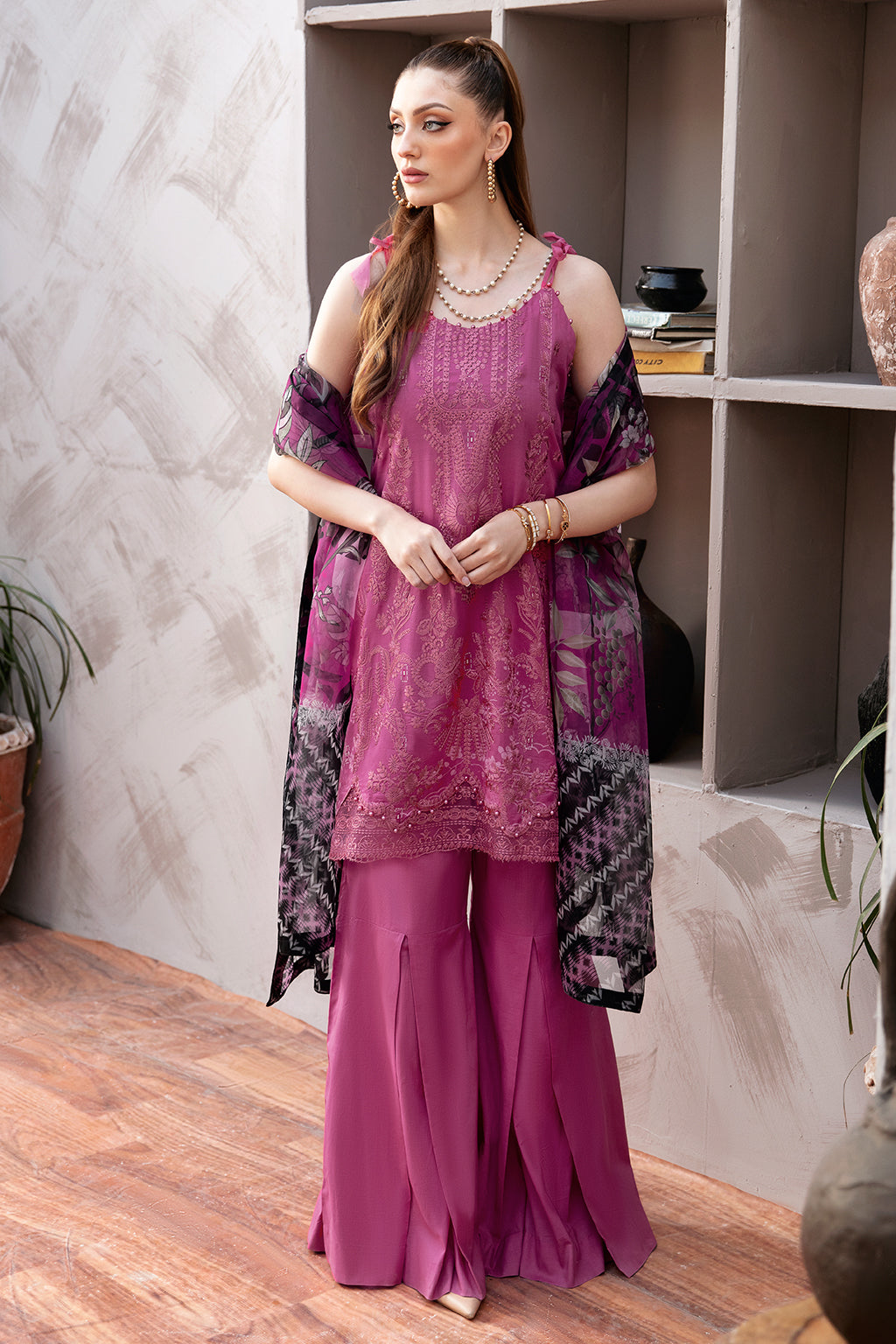 Ramsha Ghazal Luxury Lawn Collection 2024 – L-909 – YourLibaas