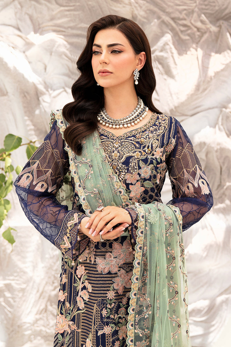 Ramsha Minhal Luxury Organza Formal Collection – M-902 – YourLibaas