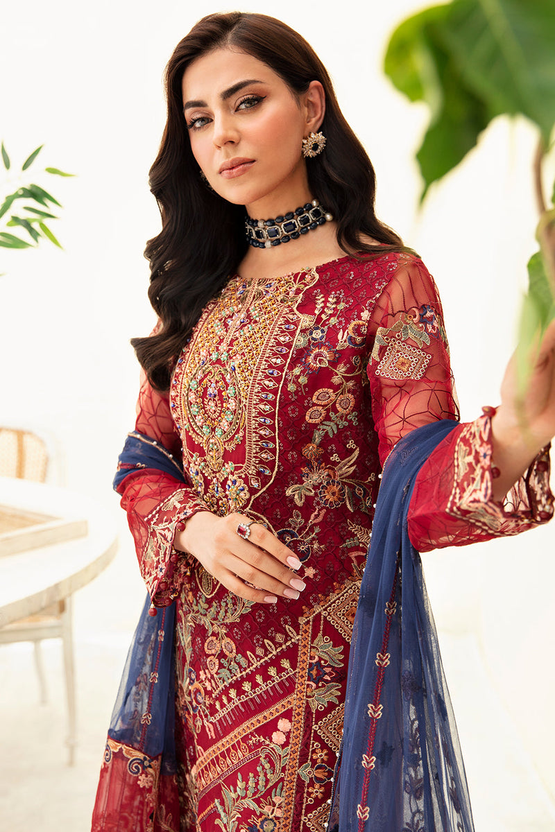 Ramsha Minhal Luxury Organza Formal Collection – M-908 – YourLibaas