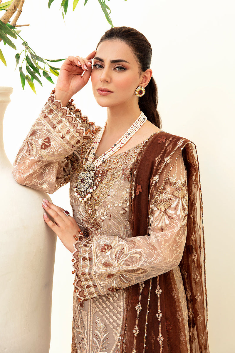 Ramsha Minhal Luxury Organza Formal Collection – M-904 – YourLibaas