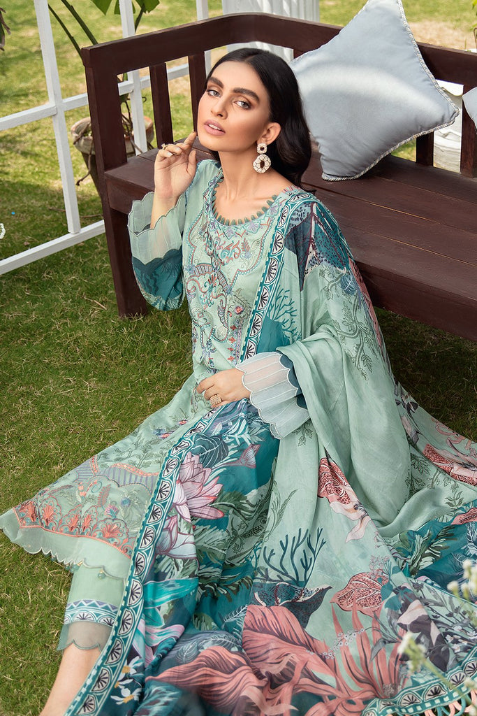 Ramsha Riwayat Luxury Lawn Vol-2 – Y-206 – YourLibaas
