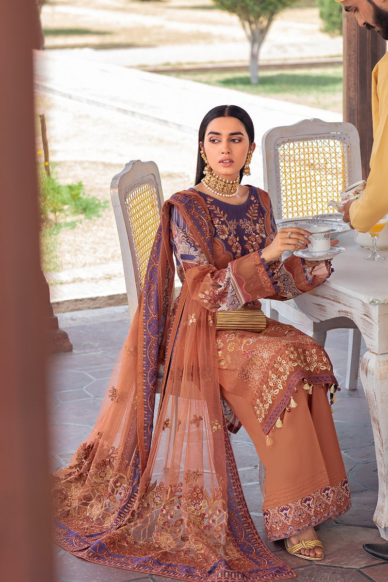 Ramsha Andaaz Luxury Lawn Collection – Z-102 – YourLibaas