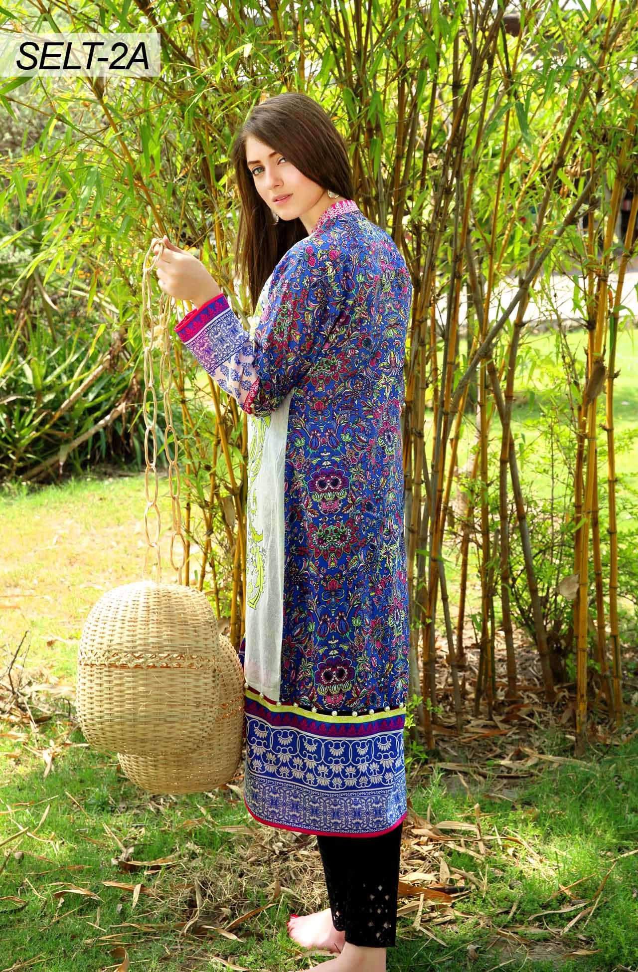 Sifona Embroidered Lawn Tunics '16 – 2A – YourLibaas