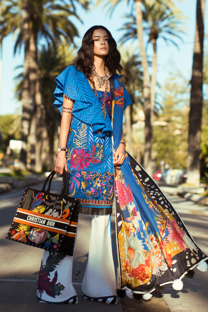Élan Luxury Lawn Collection 2019 – EL-06 B (CARICIA) – YourLibaas