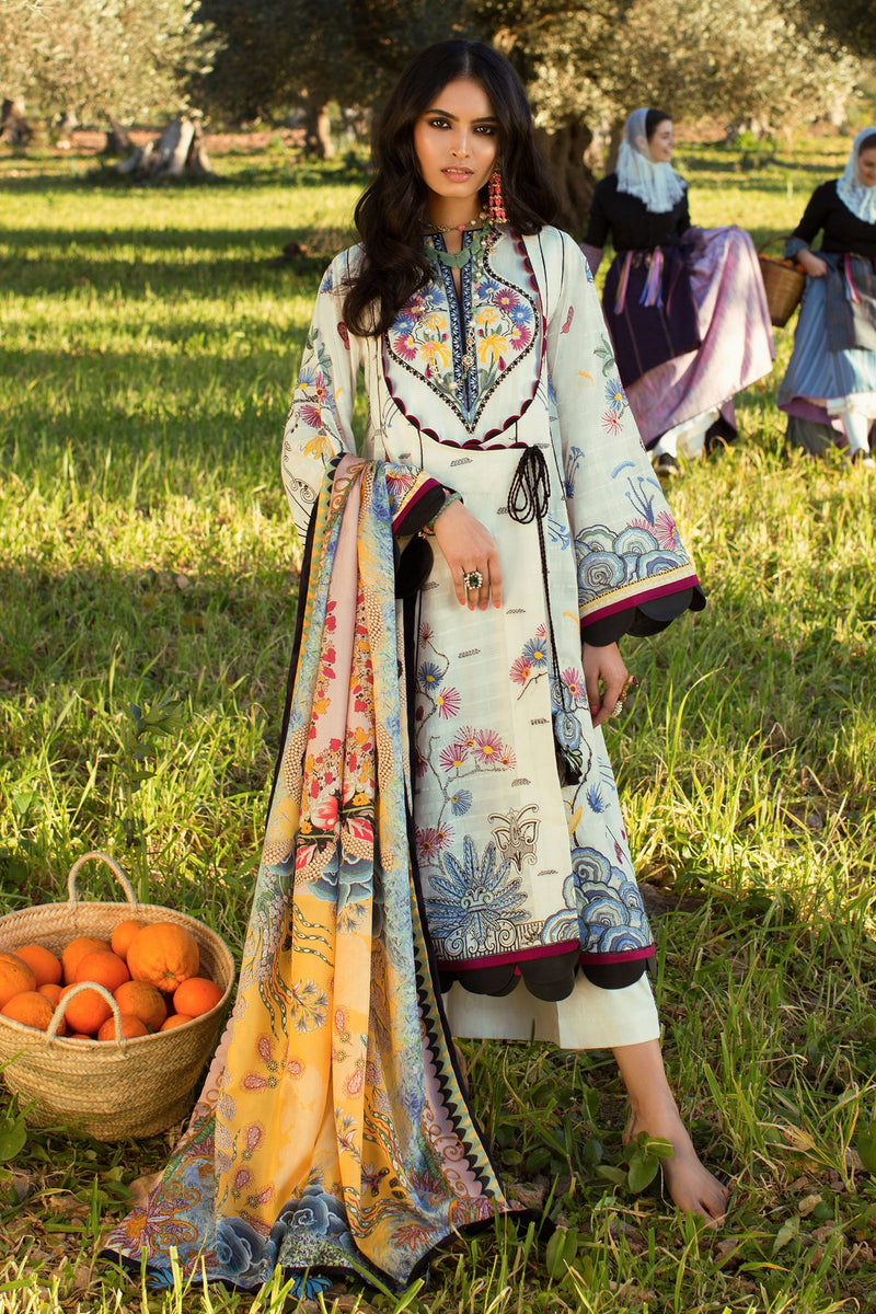 Élan Luxury Lawn Collection 2019 – EL-10 B (FANTASÍA) – YourLibaas