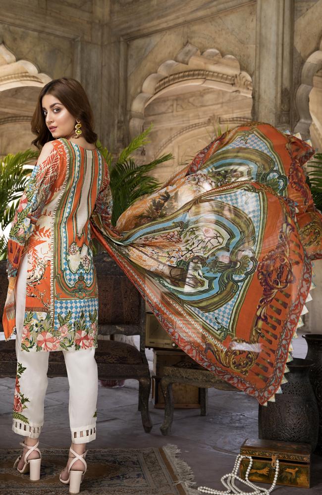 Satin Stitch Luxury Eid Collection 2019 – SS-02 – YourLibaas