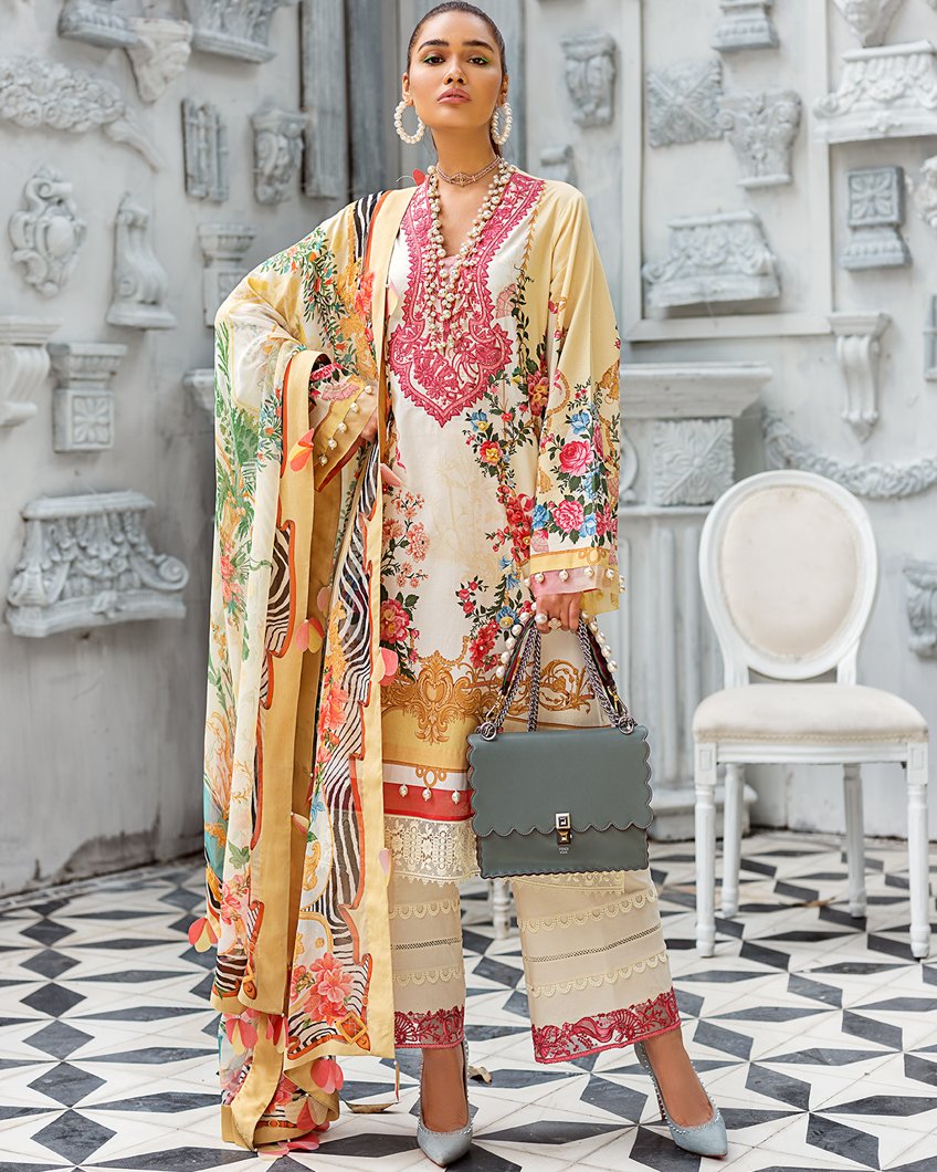 Zaha by Khadijah Shah – Spring/Summer Lawn Collection 2020 – LEILANI ...