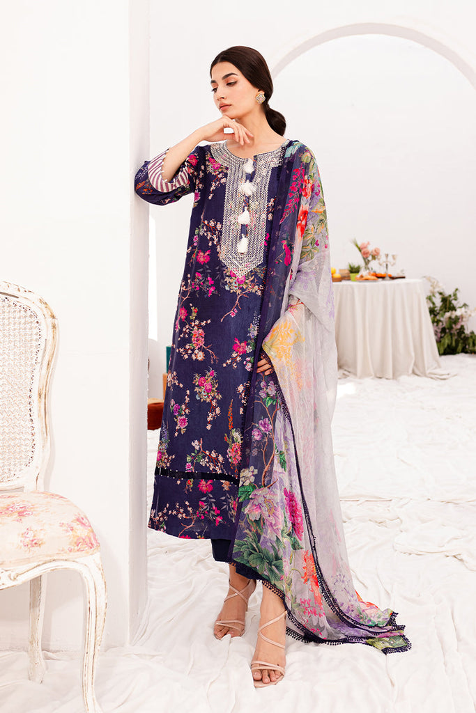 Tabeer Printkari Summer Lawn Collection – Leyla – YourLibaas