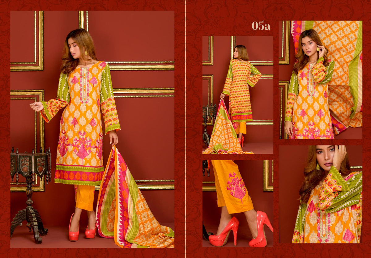 Mysoori Lawn Collection Vol-6 2019 – 5A – YourLibaas