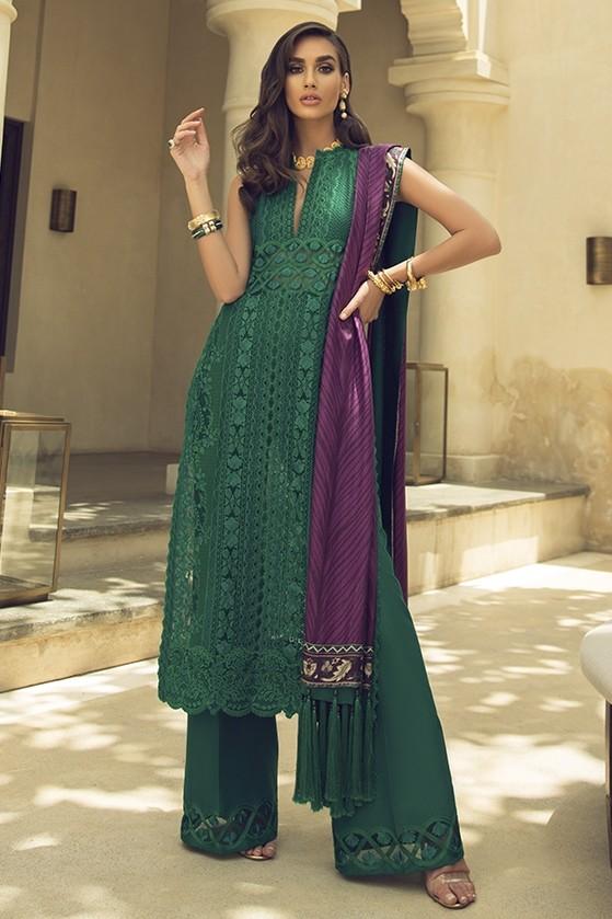 Faraz Manan Signature Organza & Silk Collection 2019 – FML-05 – YourLibaas
