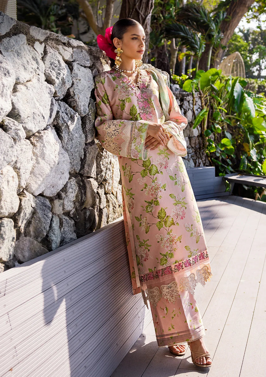 Elaf Embroidered Limited Edition Lawn Collection – ESL-05B DELIGHT DRA ...