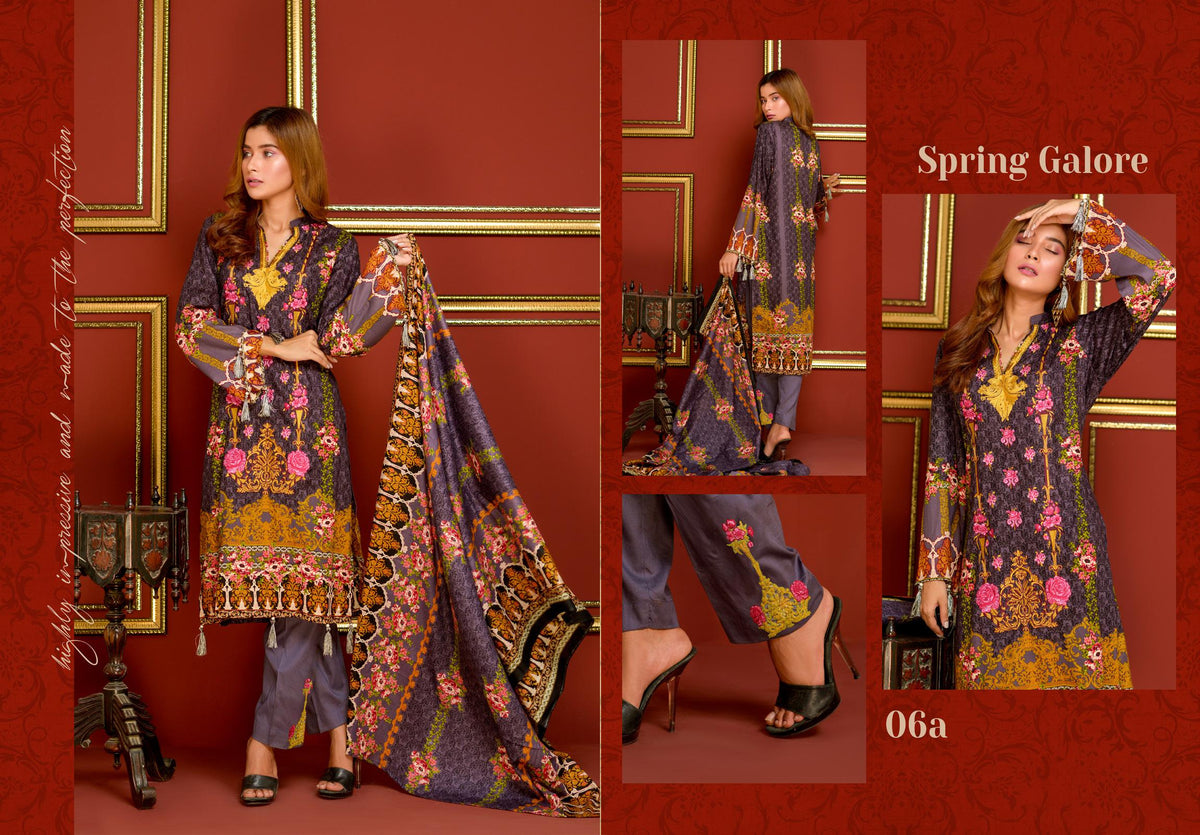 Mysoori Lawn Collection Vol-6 2019 – 6A – YourLibaas