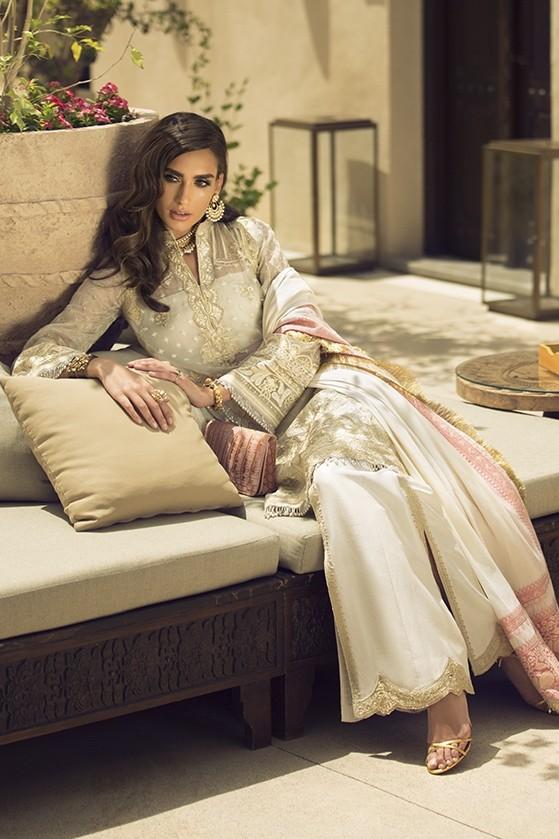 Faraz Manan Signature Organza & Silk Collection 2019 – FML-01 – YourLibaas