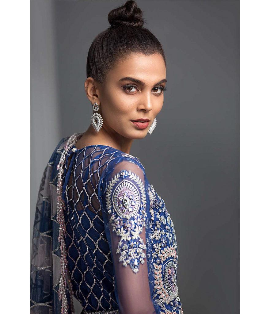 Maryam Hussain Luxury Embroidered Collection 2019 – FALAK – YourLibaas