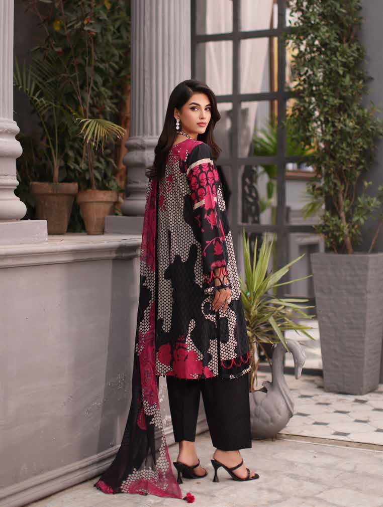 Charizma Combinations Embroidered Lawn Collection 2024 – CCS4-06 ...