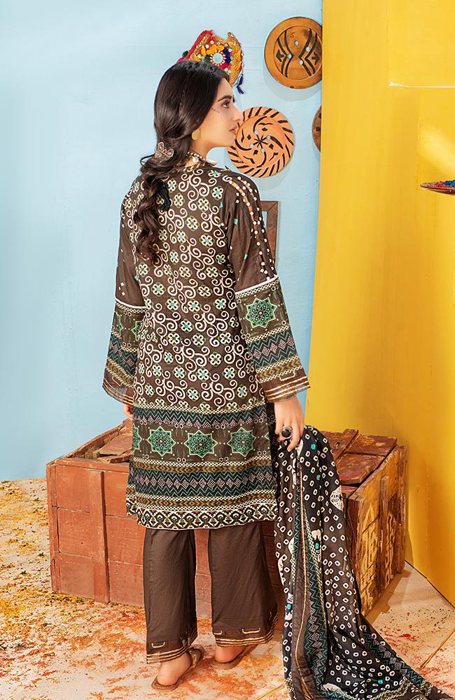 AlZohaib Monsoon Chunri Lawn Collection '21 – 07C – YourLibaas