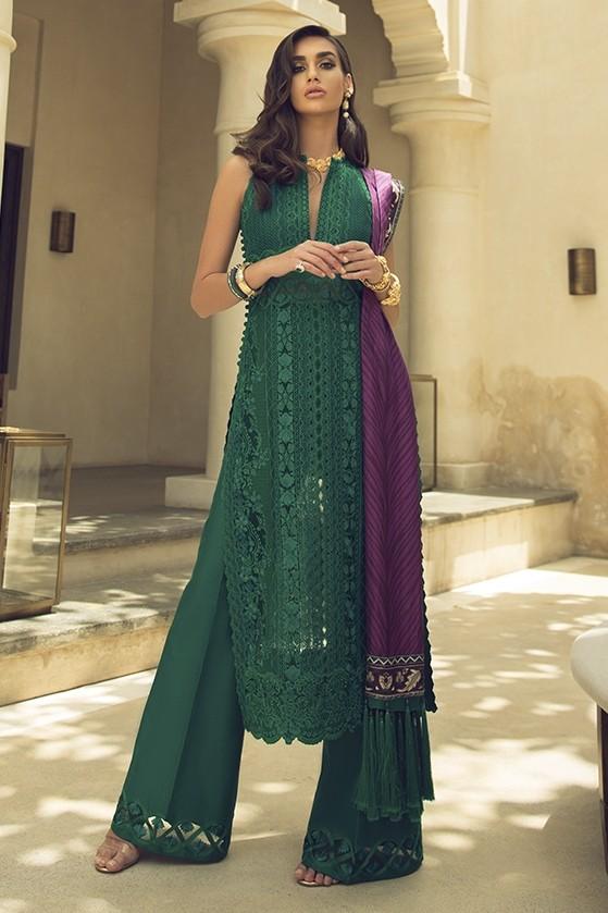 Faraz Manan Signature Organza & Silk Collection 2019 – FML-05 – YourLibaas