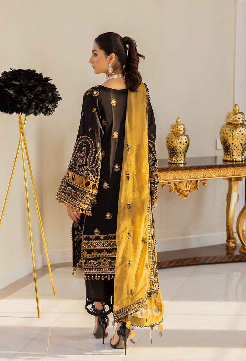 Adan's Libas Suroor Swiss Voil Lawn Collection – 5028 - Woodsmoke ...