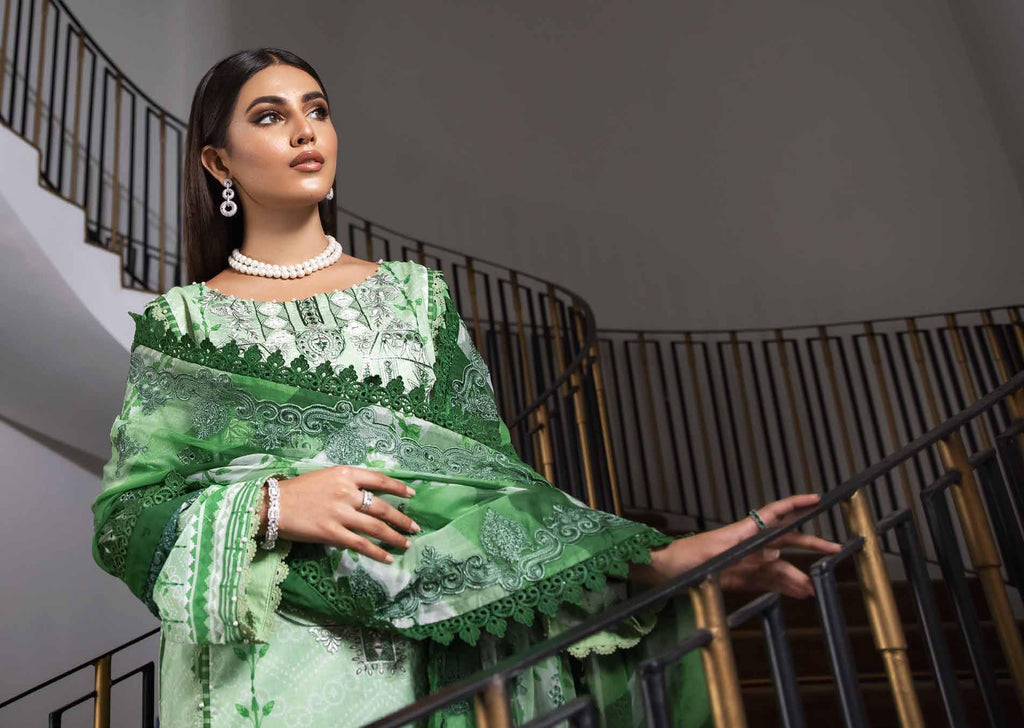 Aafreen Embroidered Sheesha Work Lawn Collection Vol-6 – AF-37 – YourLibaas