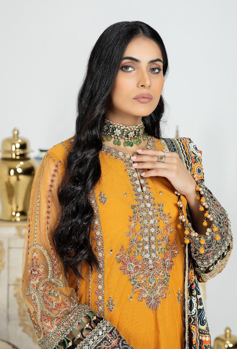 Adan's Libas Embroidered Velvet Collection Vol-2 – Sun Rasin – YourLibaas