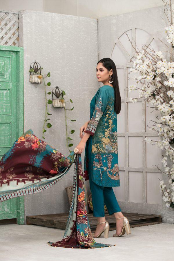 Amna Sohail Moorea Linen Collection by Tawakkal – D-5989-A – YourLibaas