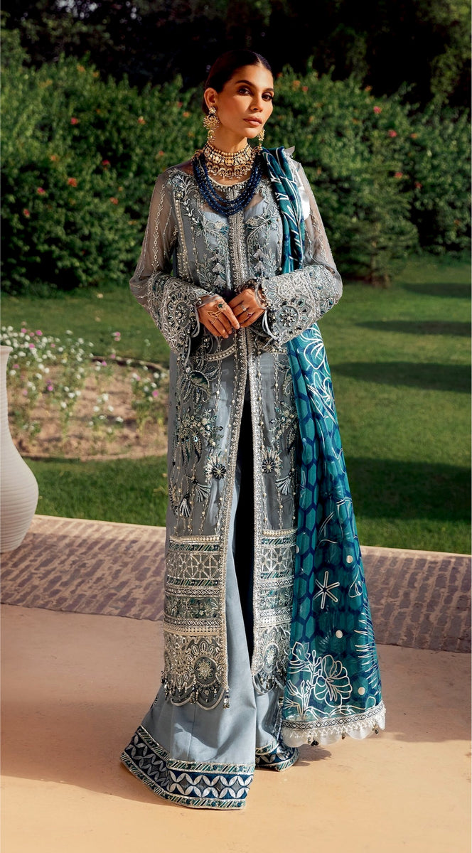 Anaya by Kiran Chaudhry · Hand Embellished & Embroidered Chiffon Colle ...