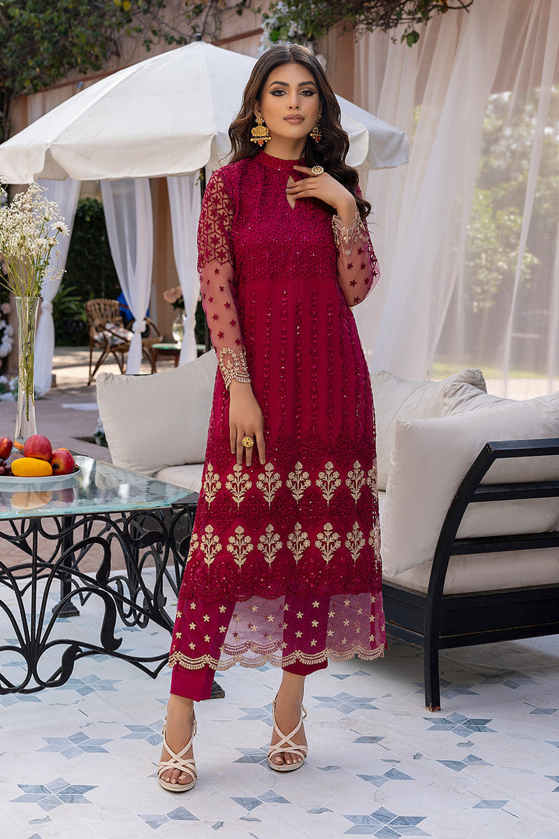 Azure Luxury Formal Shirts – Flaming Berry – YourLibaas