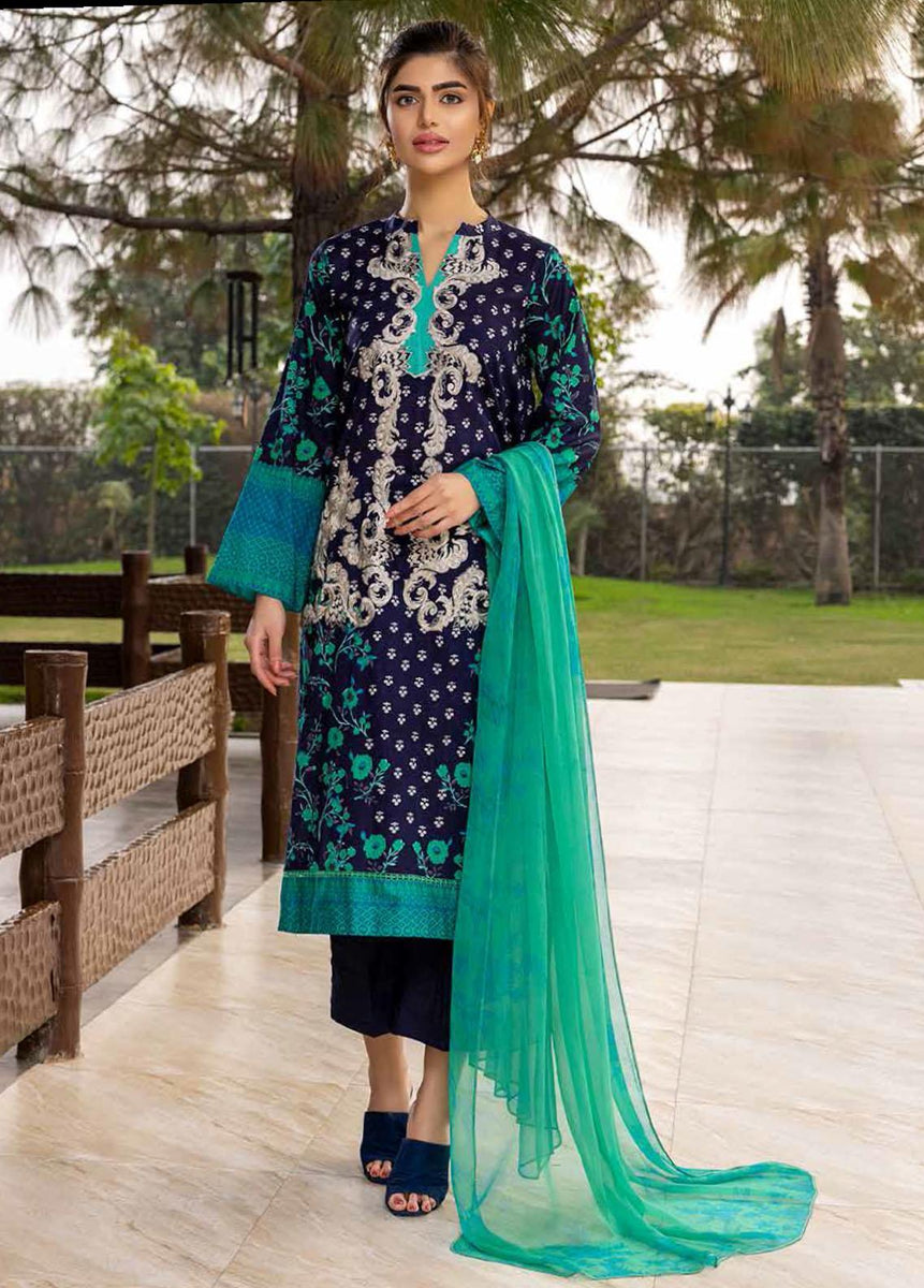 Charizma Combinations Lawn Collection 2022 Vol-1 – CCS-04B – YourLibaas