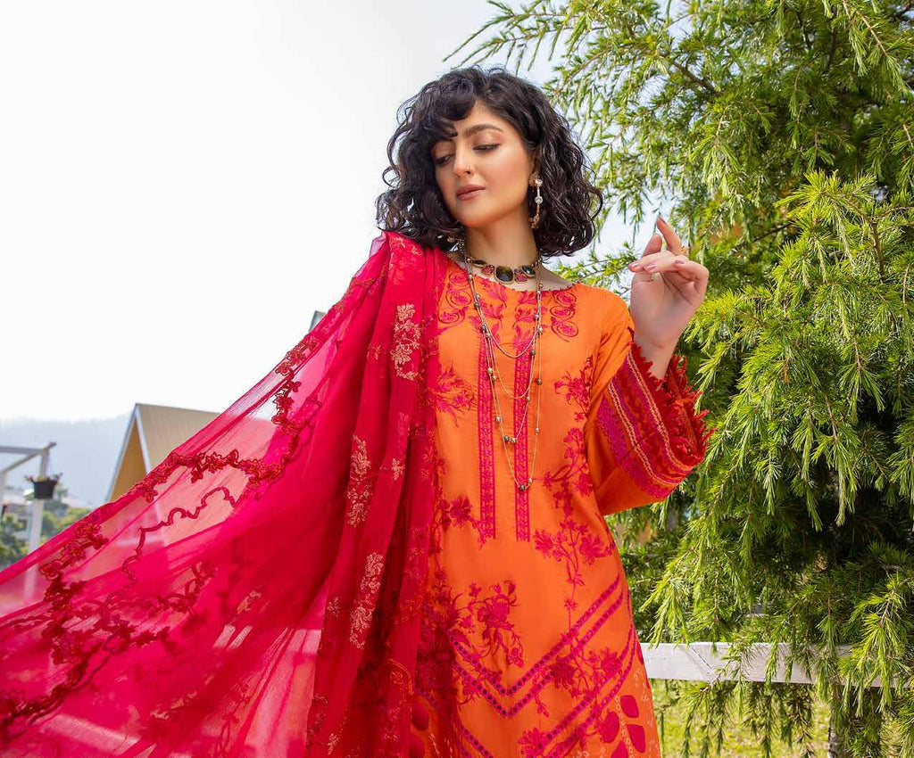 Charizma Reem · Embroidered Lawn Collection with Chiffon Dupatta – DN ...
